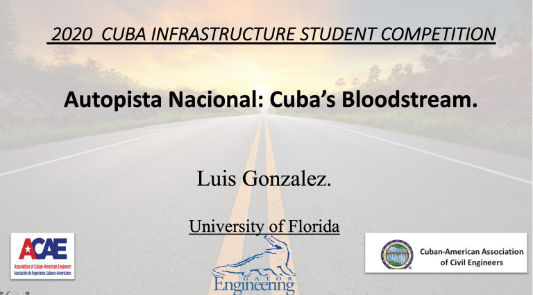 Infrastructure Competition – Association of Cuban-American Engineers